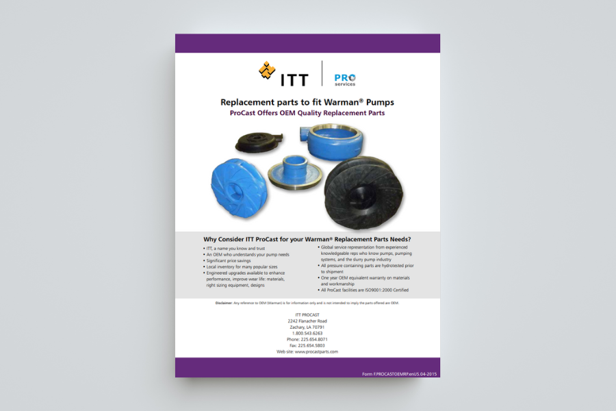 Tools and Resources | ITT ProCast