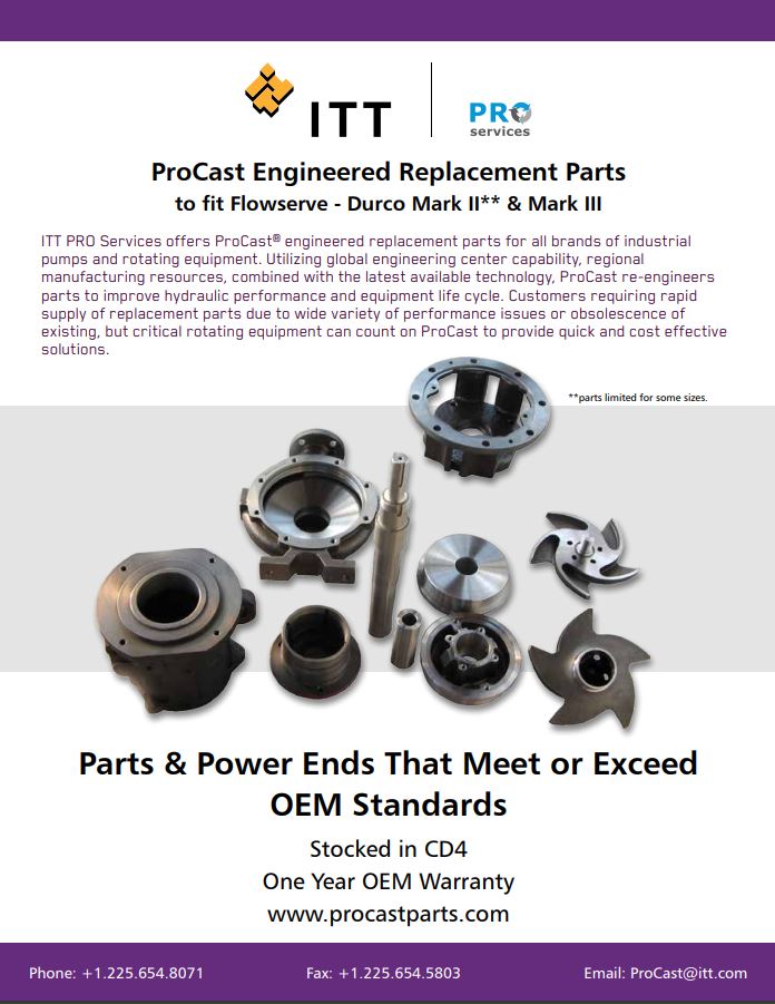 Flyers | ITT ProCast